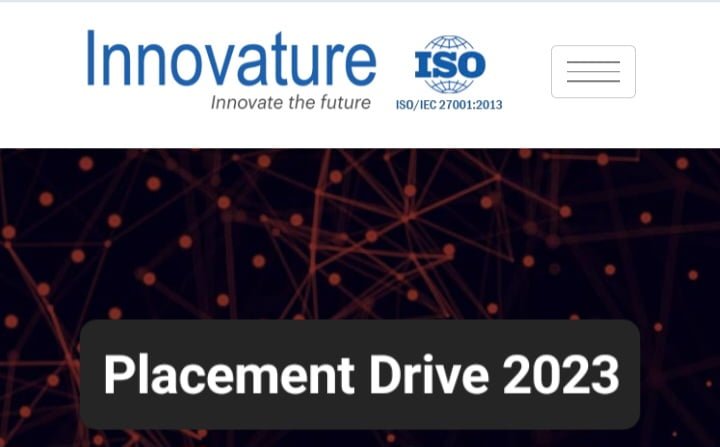 Innovature Placement Drive 2023 - IT Jobs - Free Job Alerts Kerala